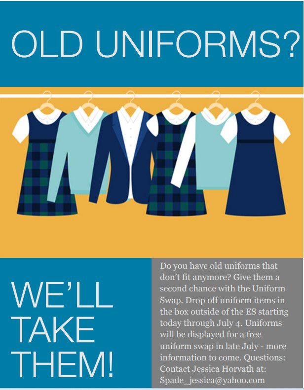 Uniform Swap - St. Michael the Archangel School